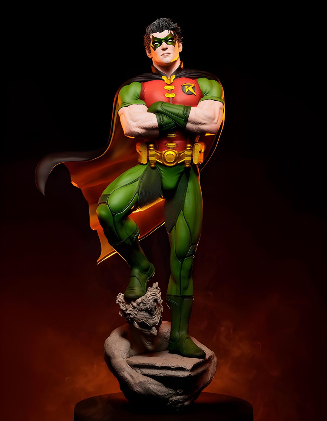 Agile Sidekick STL | 3D Print Figurine Muscle Hero | Sidekick Fighter ...