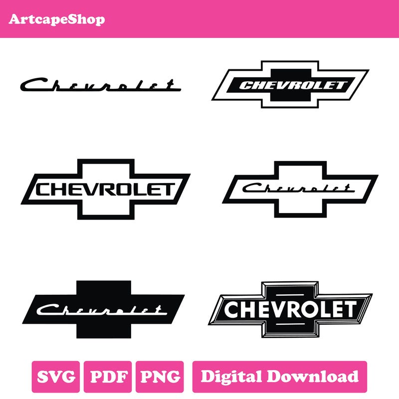 Old Chevy Logo Svg - Etsy