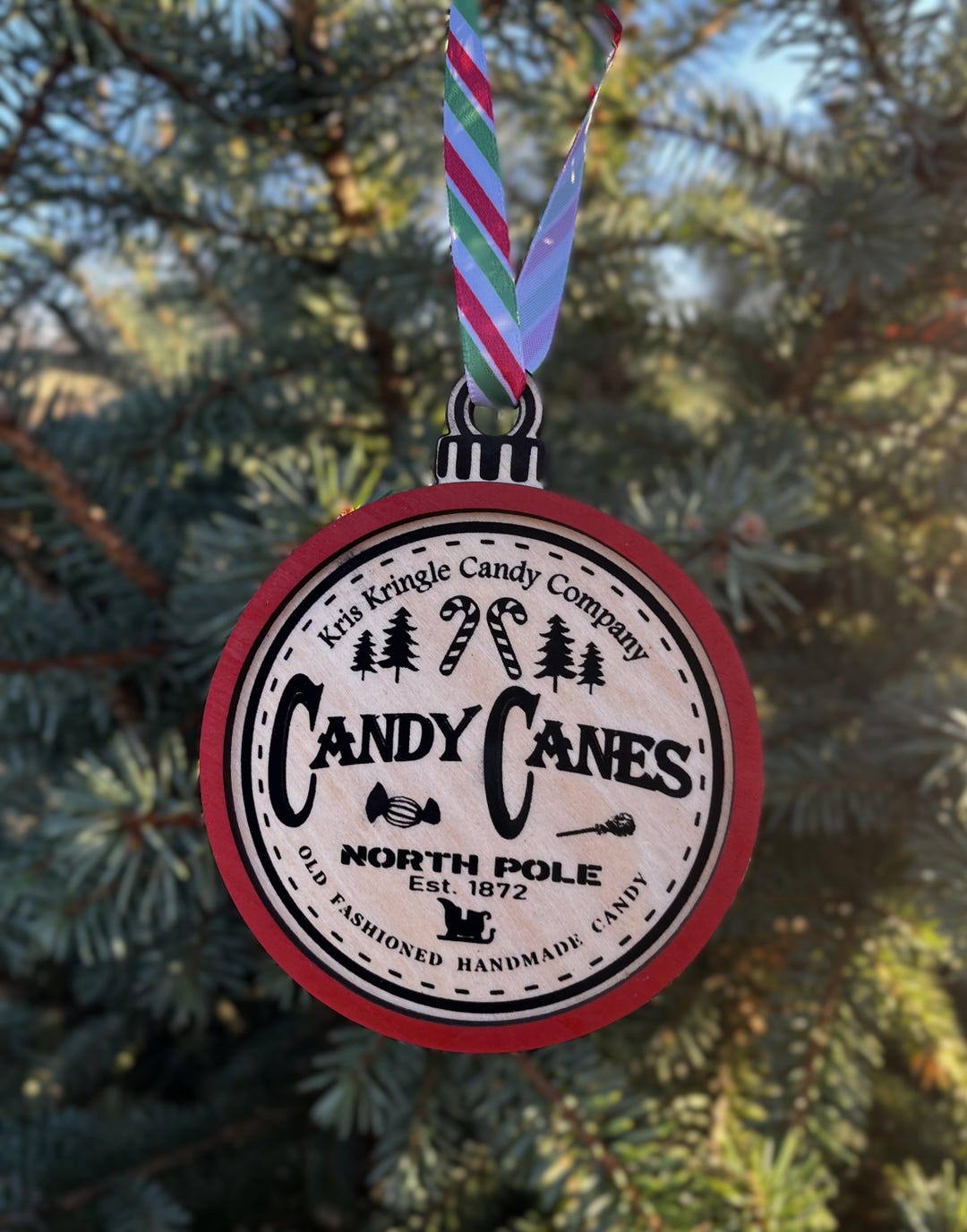 Candy Canes (kris Kringle Candy Company) - Authentic Christmas Ornament ...