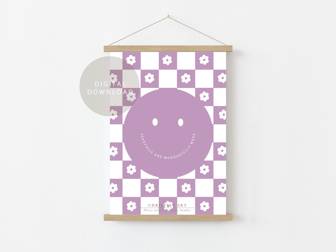 Fearfully and Wonderfully Made - Digital Download Poster Postcard ...