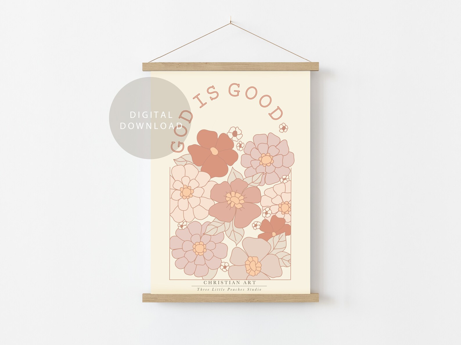 God is Good - Digital Download Poster Postcard Handout LDS Christian ...