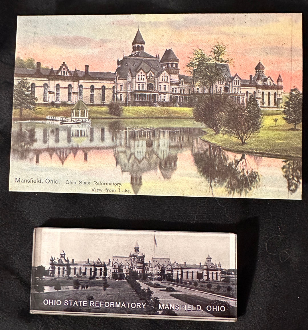 Haunted Prison Mansfield State Reformatory Vintage Postcard & Fridge ...