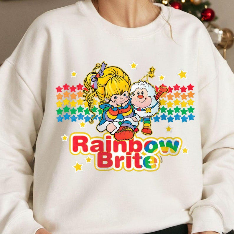 Rainbow Brite Sticker Pack | 80s Retro Cartoon Stickers | Vintage Cute ...
