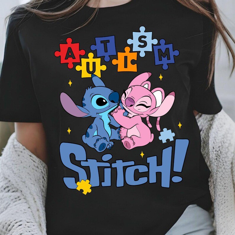 Autism Awareness Stitch Bundle PNG – Be Kind, Different Ability, Puzzle ...