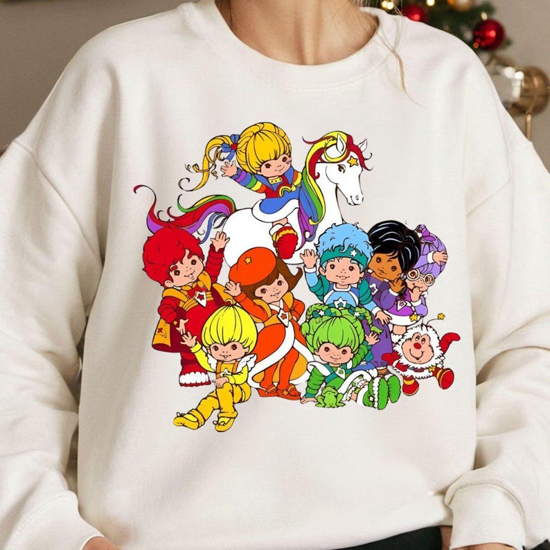 Rainbow Brite Sticker Pack | 80s Retro Cartoon Stickers | Vintage Cute ...
