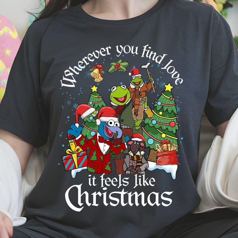 Vintage the Muppet Christmas Carol PNG, Kermit Holiday Movie Png ...