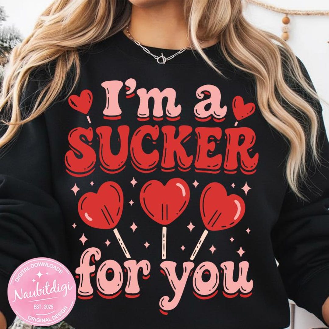 I'm a Sucker for You PNG, Valentine Png, Valentine PNG, Retro ...