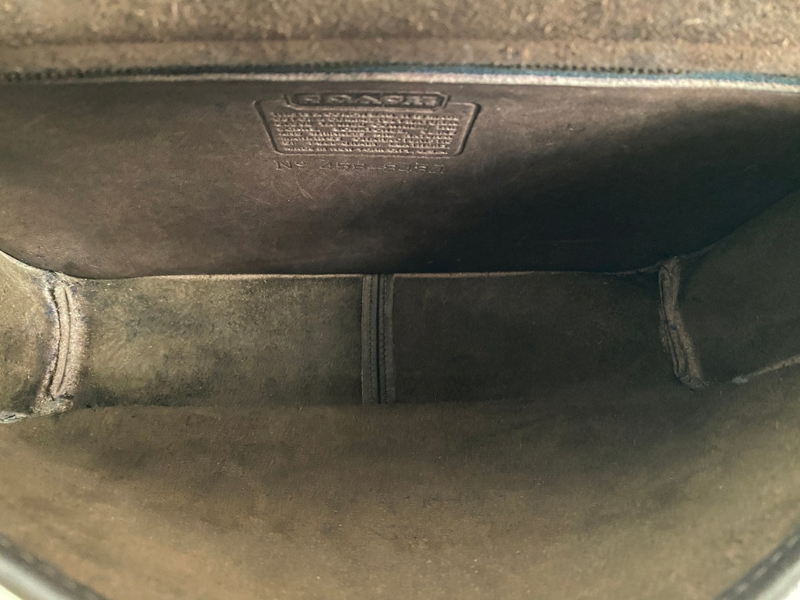 Coach Convertible Clutch Shoulder Bag, Mocha Brown, Style 9635, Made in ...