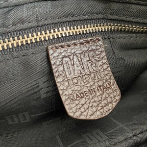 Daks London Brown Check Fabric and Leather Hobo Bag - Etsy