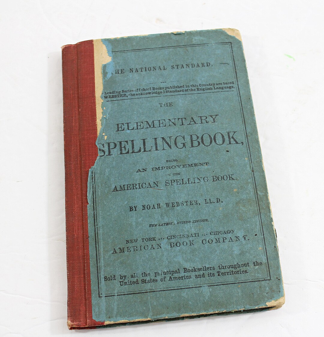 1908 Elementary Spelling Book With Pronunciation Help, Examples of Use ...