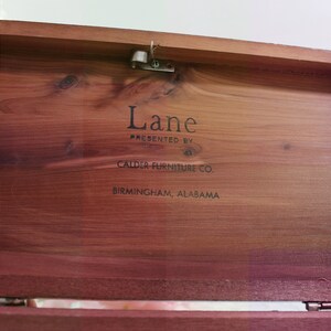 Vintage Small Lane Cedar Chest With KEY, Graduation Gift Birmingham ...