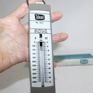 Vintage Spring Scale, Never Used, Brand: Ideal School Supply, Made by ...