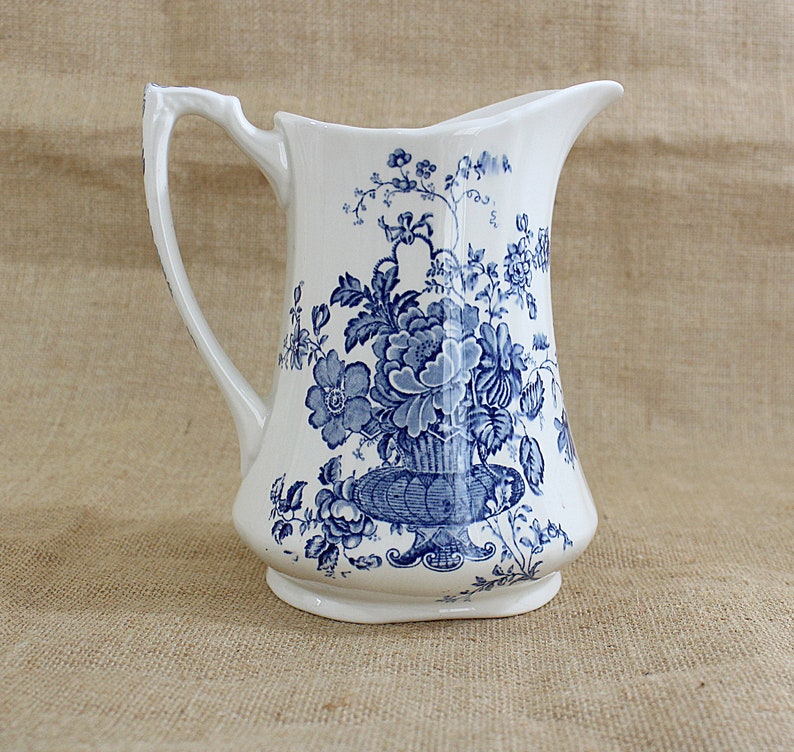 Vintage Alfred Meakin Charlotte Pitcher & Bowl Set - Etsy
