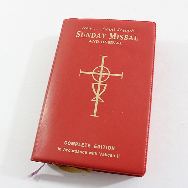 Catholic Missal Cover - Etsy