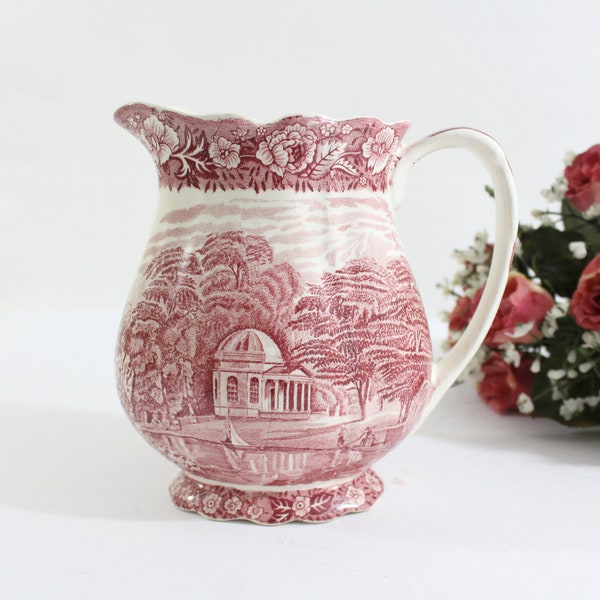 Red Transferware - Etsy