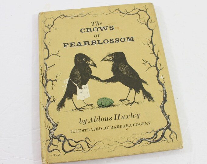 Vintage 60s Book "the Crows of Pearblossom" by Aldous Huxley - Etsy