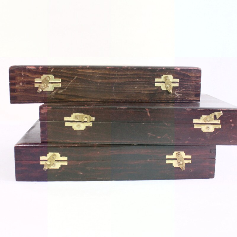 Shallow Wood Box - Etsy