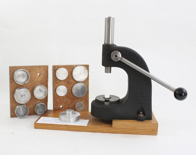 Retro Watch Repairman's Tool, 40's Watch Crystal & Case Back Press With ...