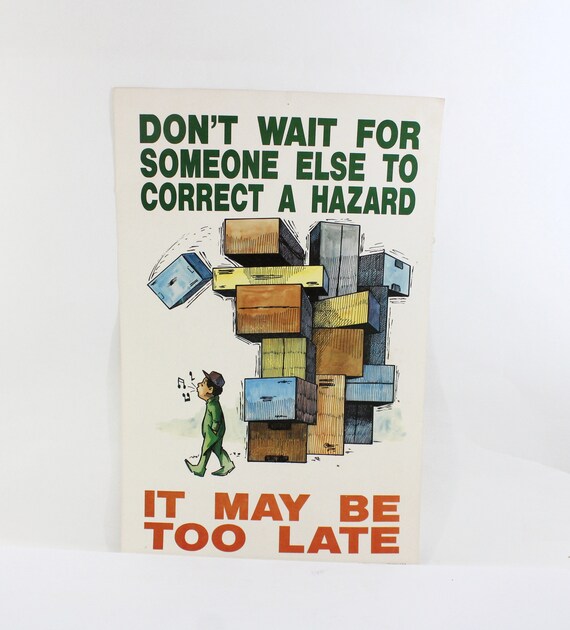 Warehouse Safety Poster