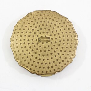 Vintage Mid Century 60's Stratton Powder Compact Made in England, Red ...