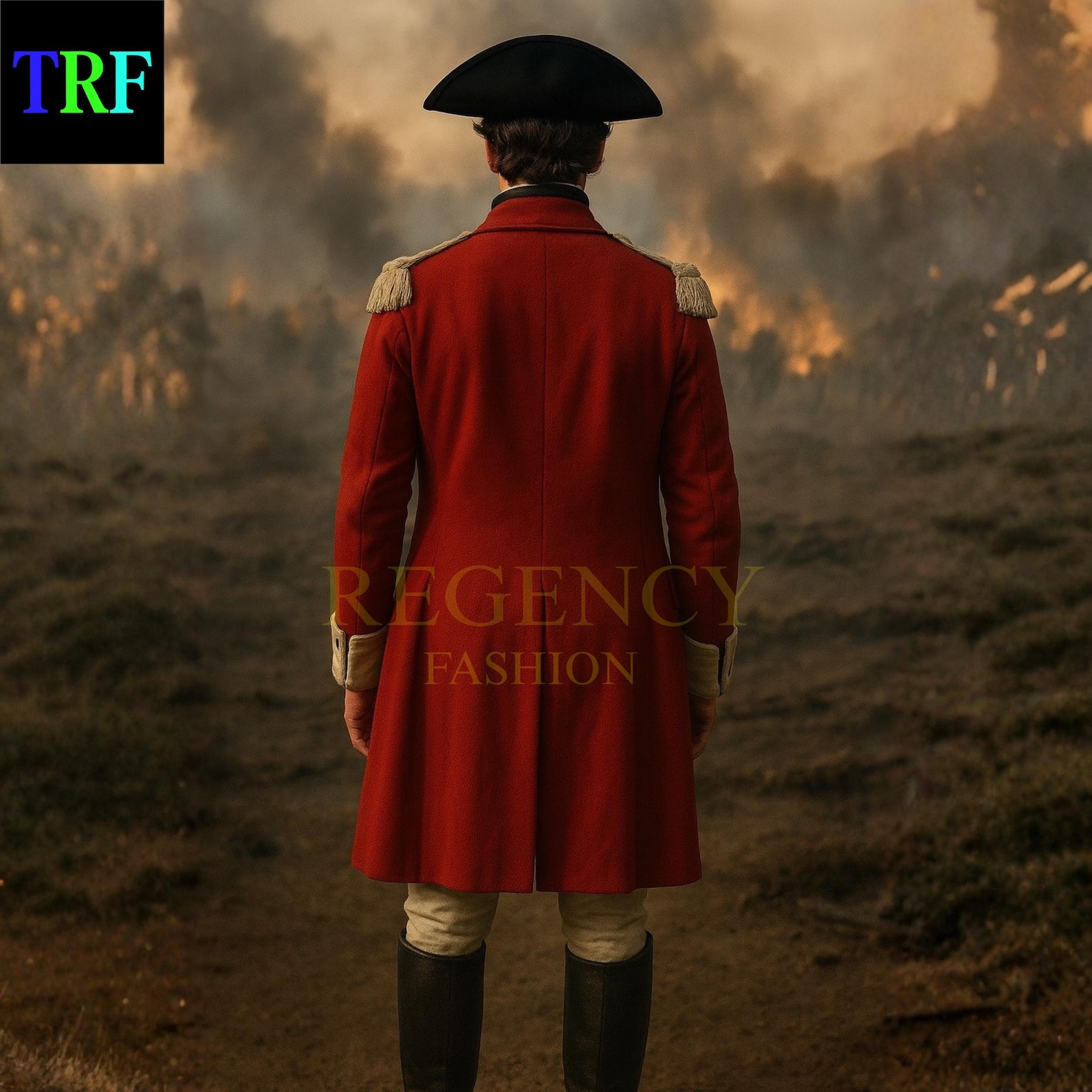 British Redcoat Military Uniform | Regency Army Officer Tailcoat | 18th ...