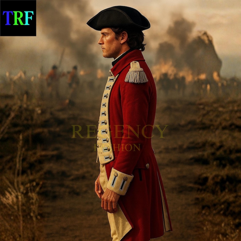 British Redcoat Military Uniform | Regency Army Officer Tailcoat | 18th ...