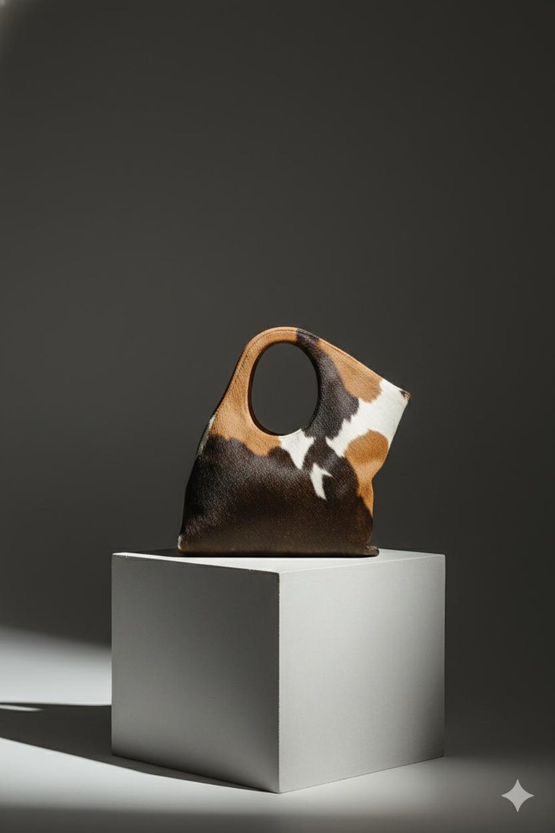Cowhide Hobo Bag – Genuine Hair-on Hide Tote – Cow Print Purse - Etsy