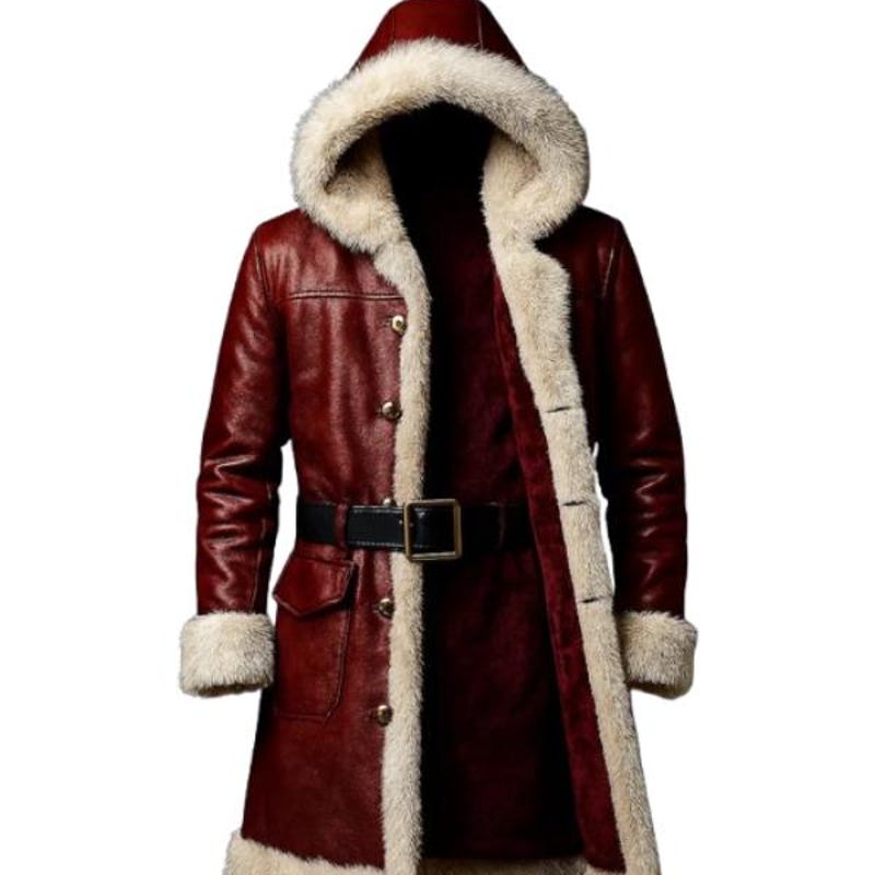 Dark Mens Santa Coat - Etsy UK