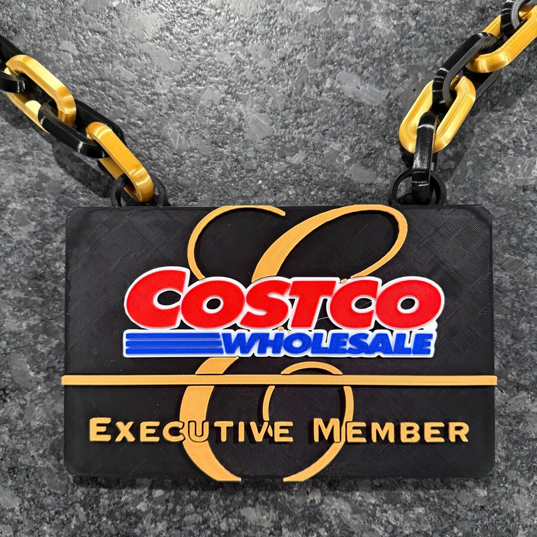 Oversize Costco Executive Card Turnover Chain – the Ultimate Gift for ...
