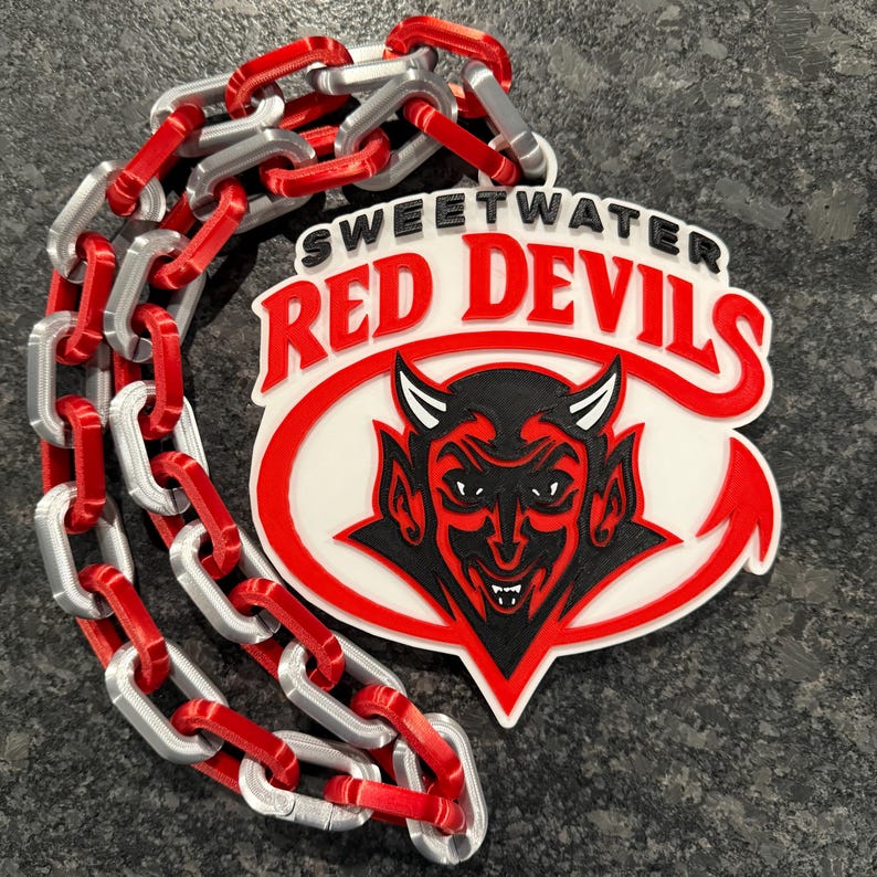 Custom Sports Turnover Chain – Team Logo, Number, or MVP Design ...