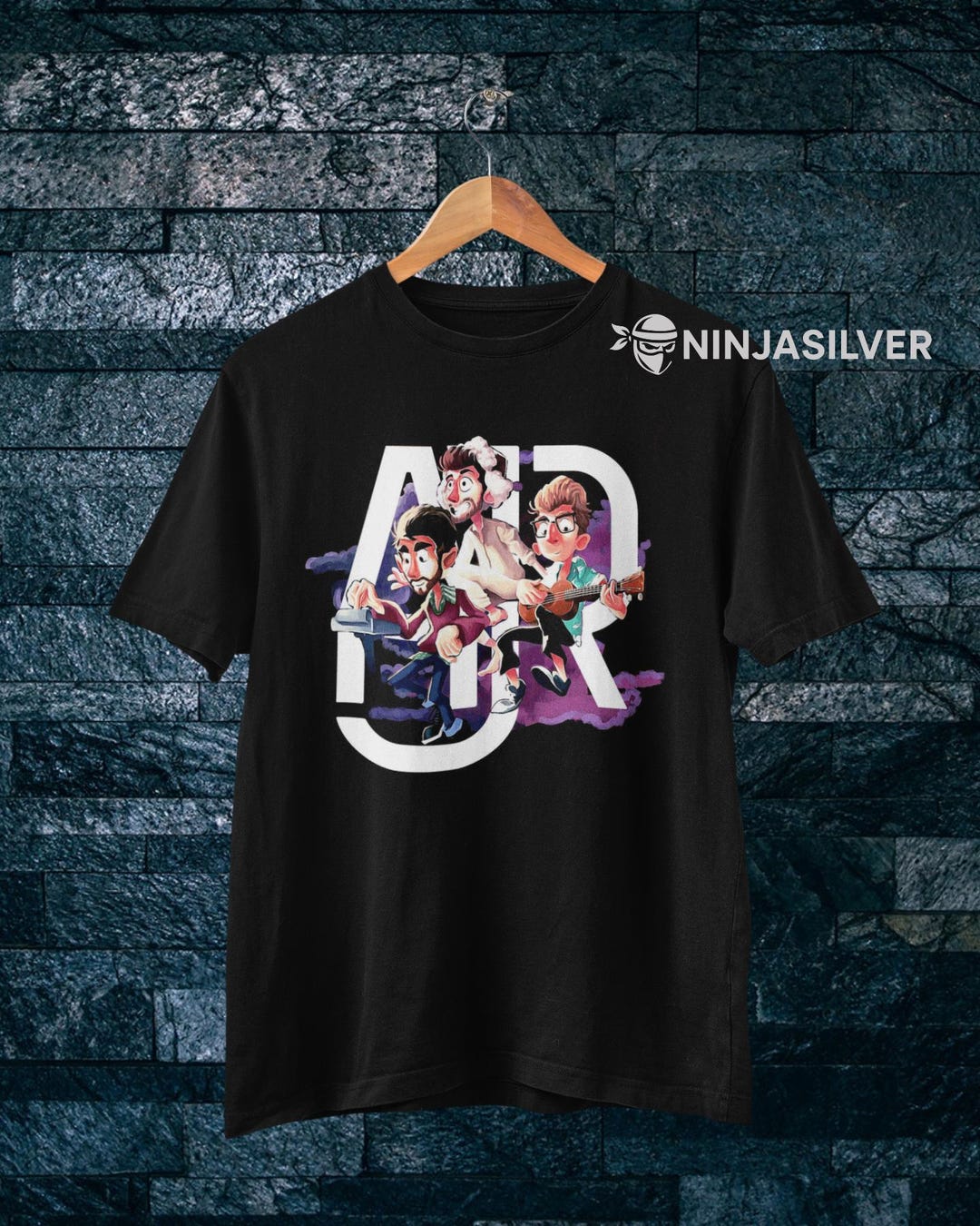 AJR Band T-shirt - Vintage Style Ajr Band Graphic Tee - Concert Apparel ...