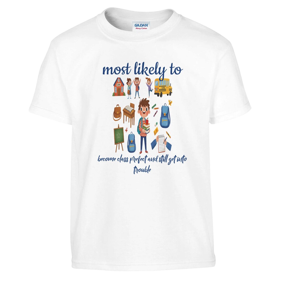 Fun Class Prefect Kids Shirt – Back to School Humor Tee - Etsy