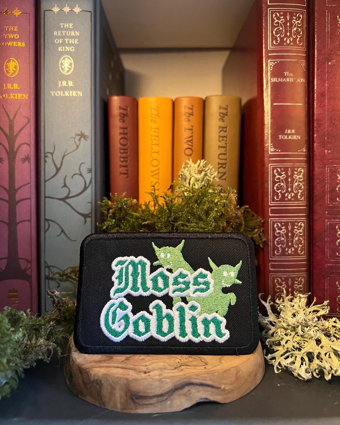 Moss Goblin Embroidered Patch - Etsy