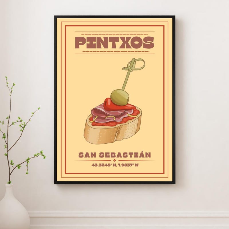 Basque Poster Poster - Etsy UK