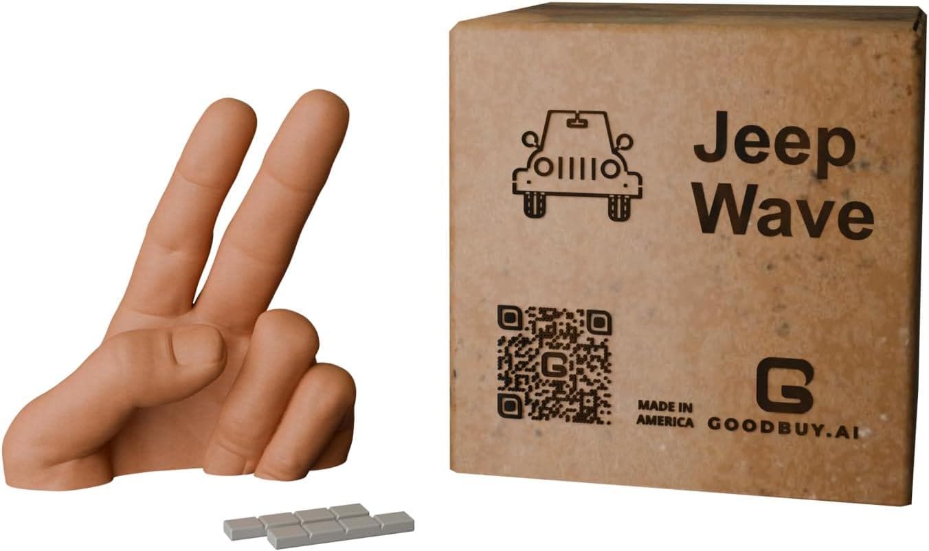 CLEARANCE 2-finger Waving Hand Salute Lazy Waver Compatible With Jeep ...