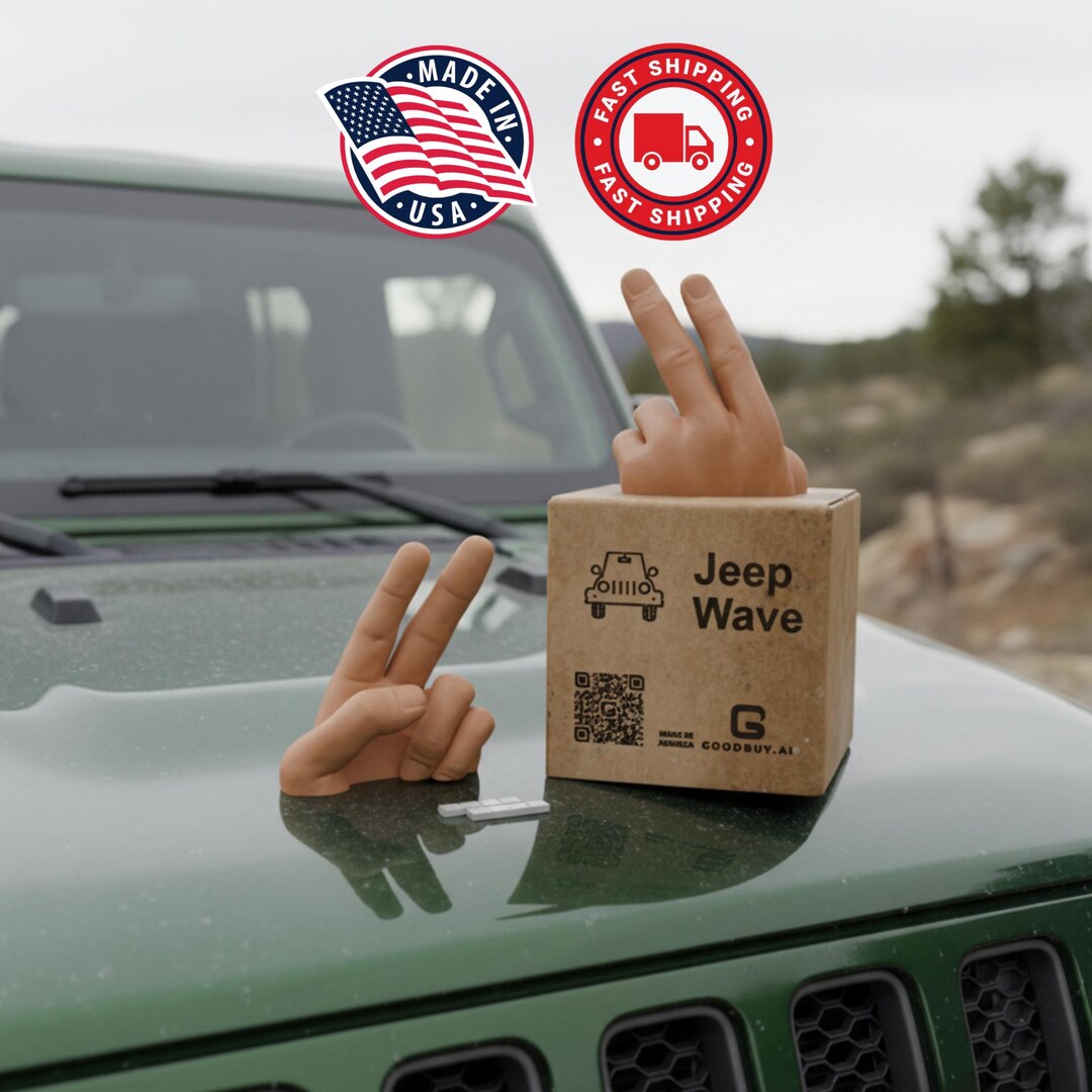 Jeep Wave Dashboard Hand | 3D Printed Two-finger Salute Accessory - Etsy