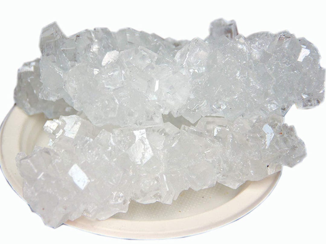 Dhaga Mishri & Powder, Rock Sugar Candy, Indian Organic Crystal Sugar ...