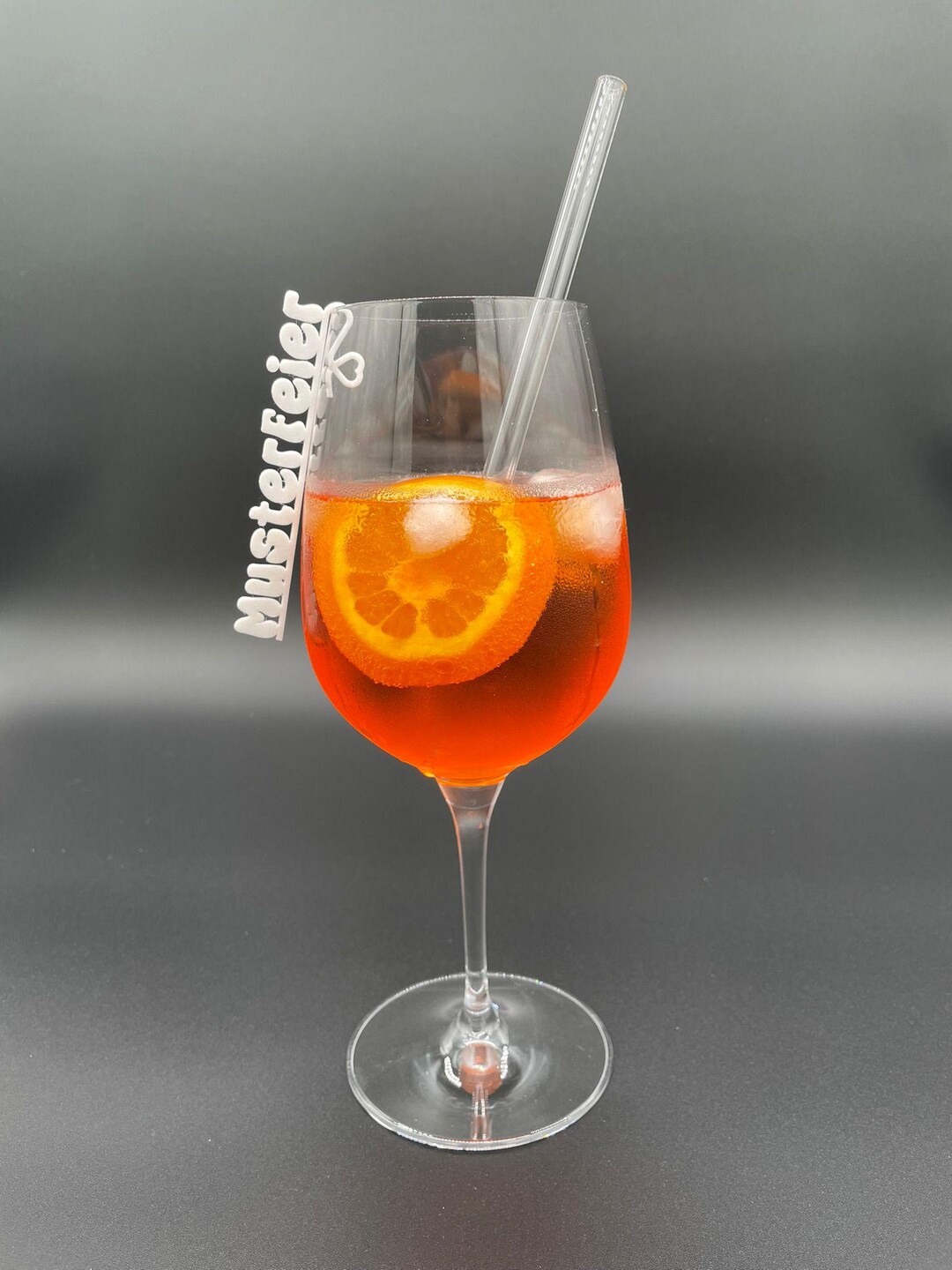 Personalized 3D Glass Name Tags Made of PLA - Unique Table Decoration ...