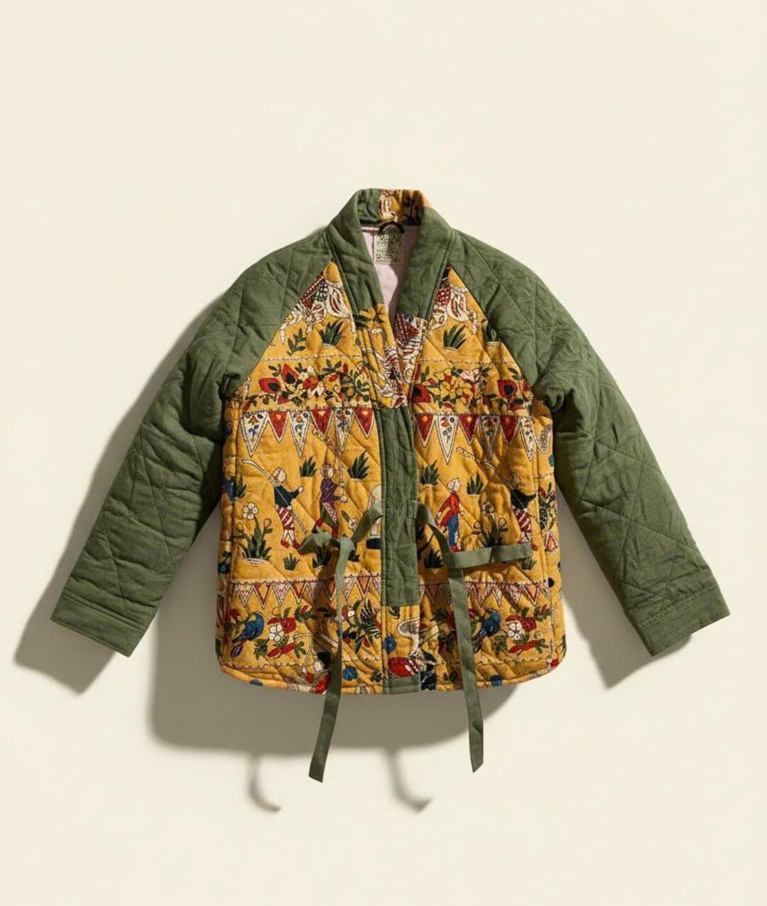 Upcycled Quilted Patchwork Jacket - Etsy