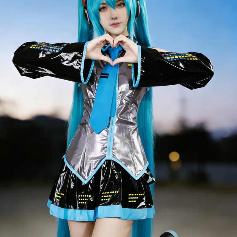 Hatsune Miku Outfit - Etsy