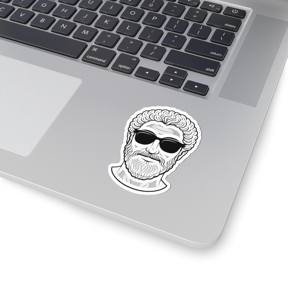 Marcus Aurelius Bust With Sunglasses Sticker | Kiss-cut Sticker - Etsy