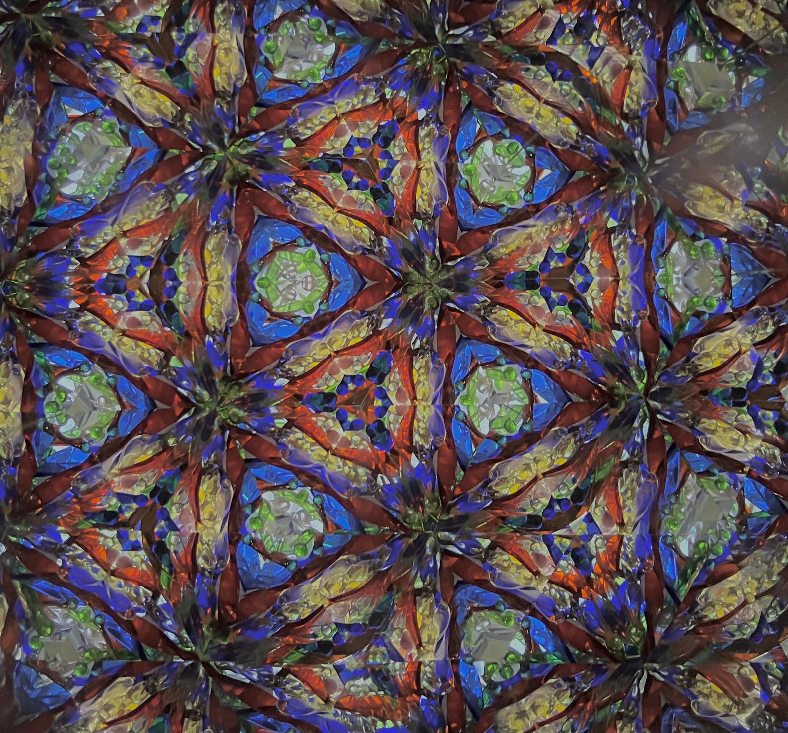Kaleidoscope- Drum Base With Glass Cylinder by Van Cort - Etsy