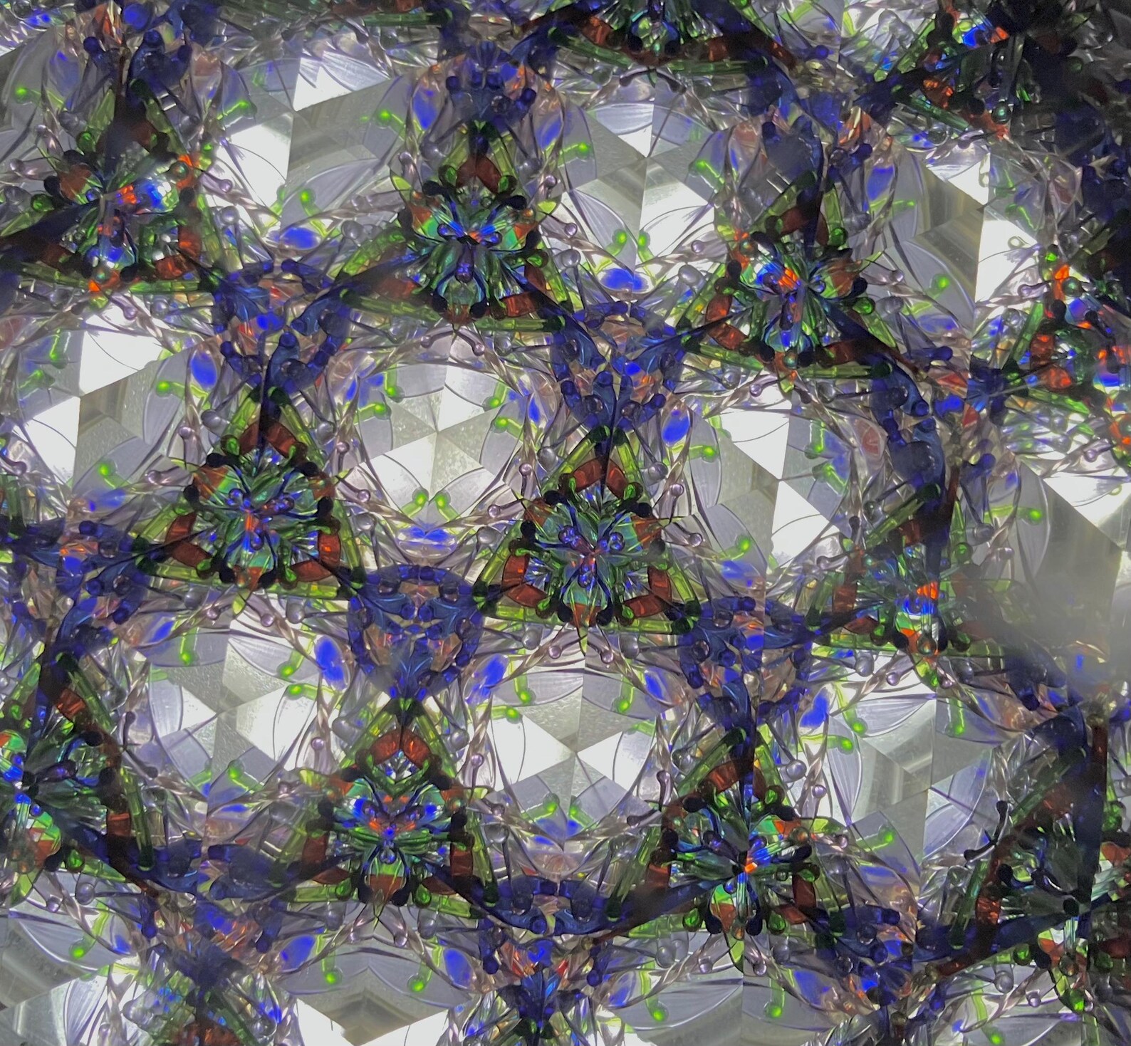 Kaleidoscope- Drum Base With Glass Cylinder by Van Cort - Etsy