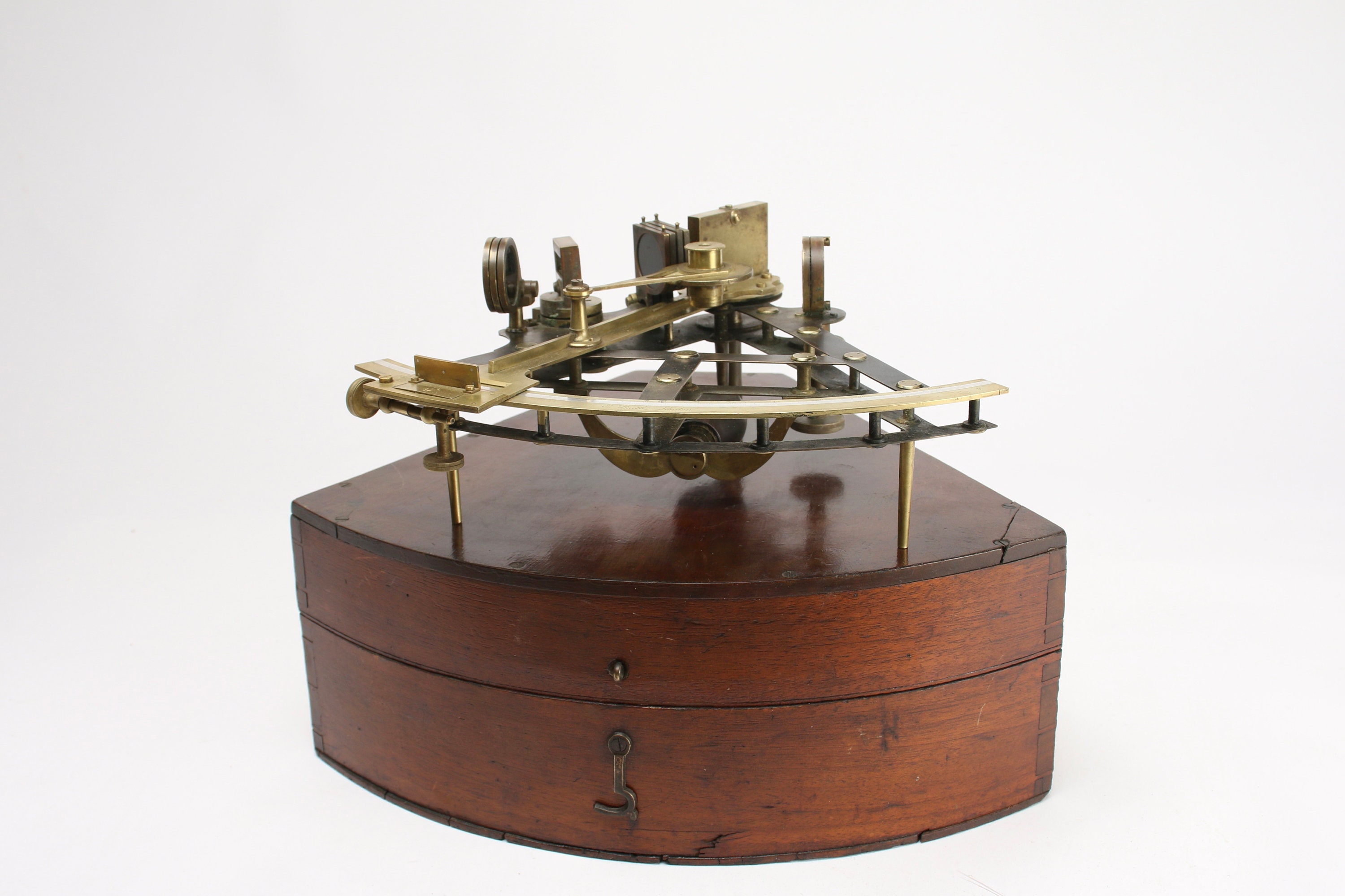 A Double Frame Sextant With Platinum and Gold Scales - Etsy