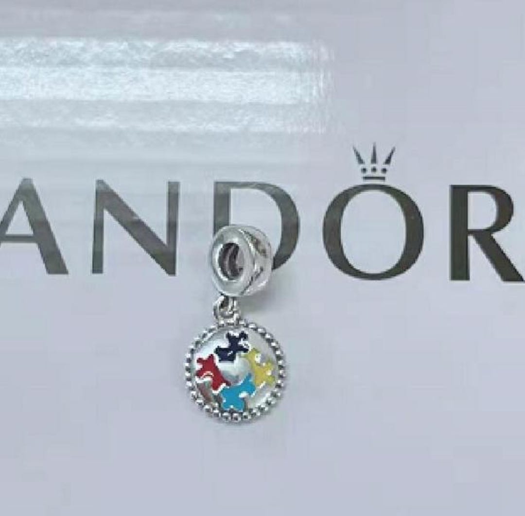 Pandora Dangle Charm Jigsaw Puzzle Piece Gift Bag - Etsy