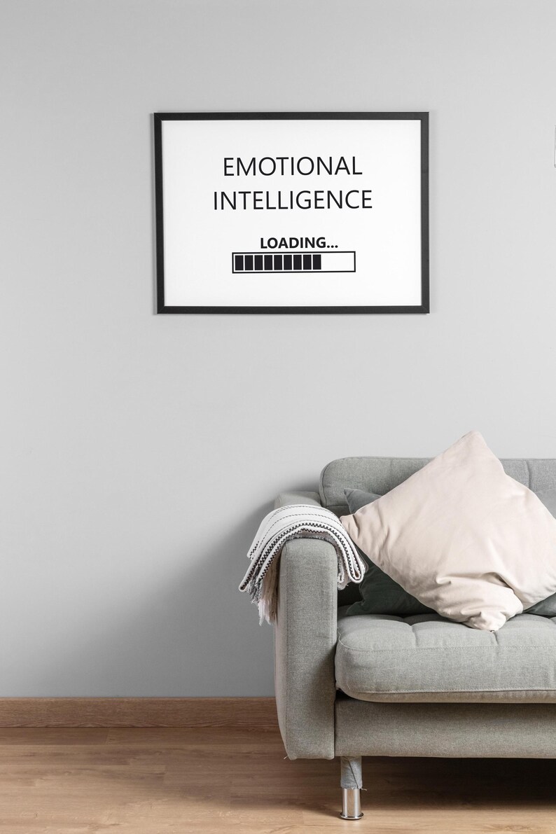 Emotional Intelligence Loading Printable | Funny Emotional Growth Wall ...