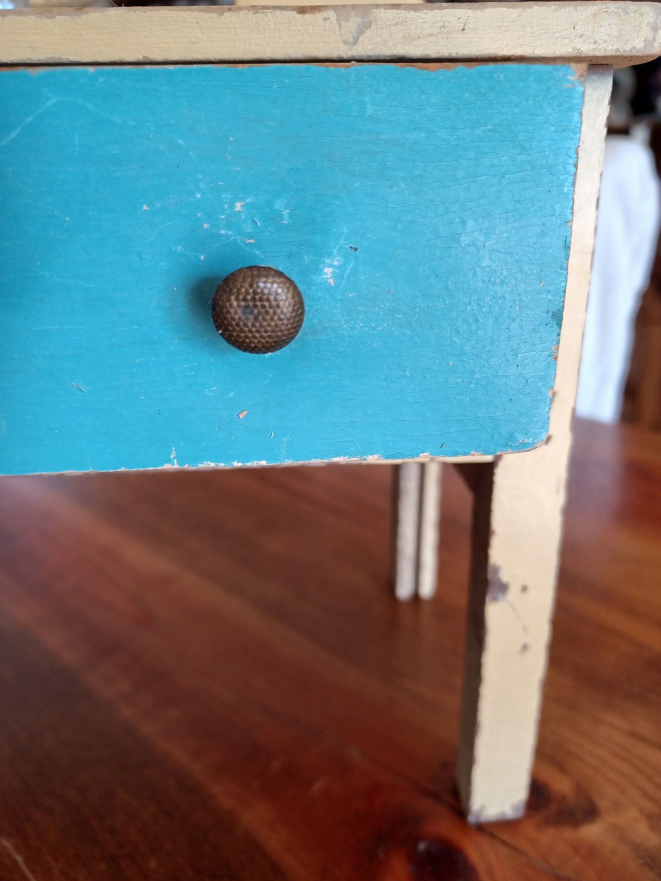 Darling Antique Child's Dolly Size Vanity Table, Sideboard Featuring ...