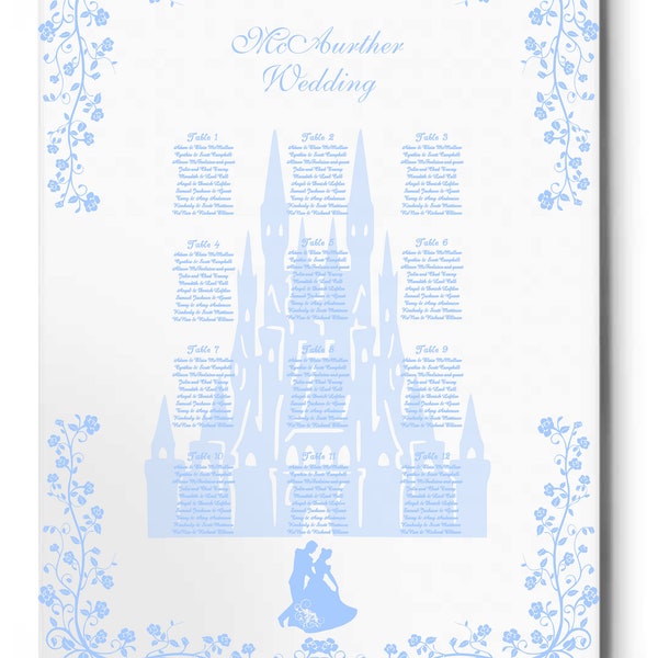Wedding Seating Chart - Etsy