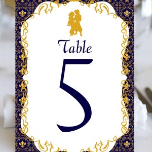 Fairy Tale Story Book Table Numbers | Select Your Story Book Characters ...