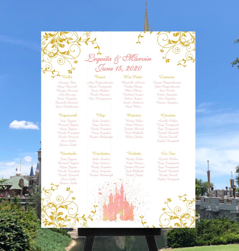 Blush Castle Wedding Seating Table Sign Rustic Wedding Sign | Etsy Blush Castle Wedding Seating Table Sign Rustic Wedding Sign | Etsy